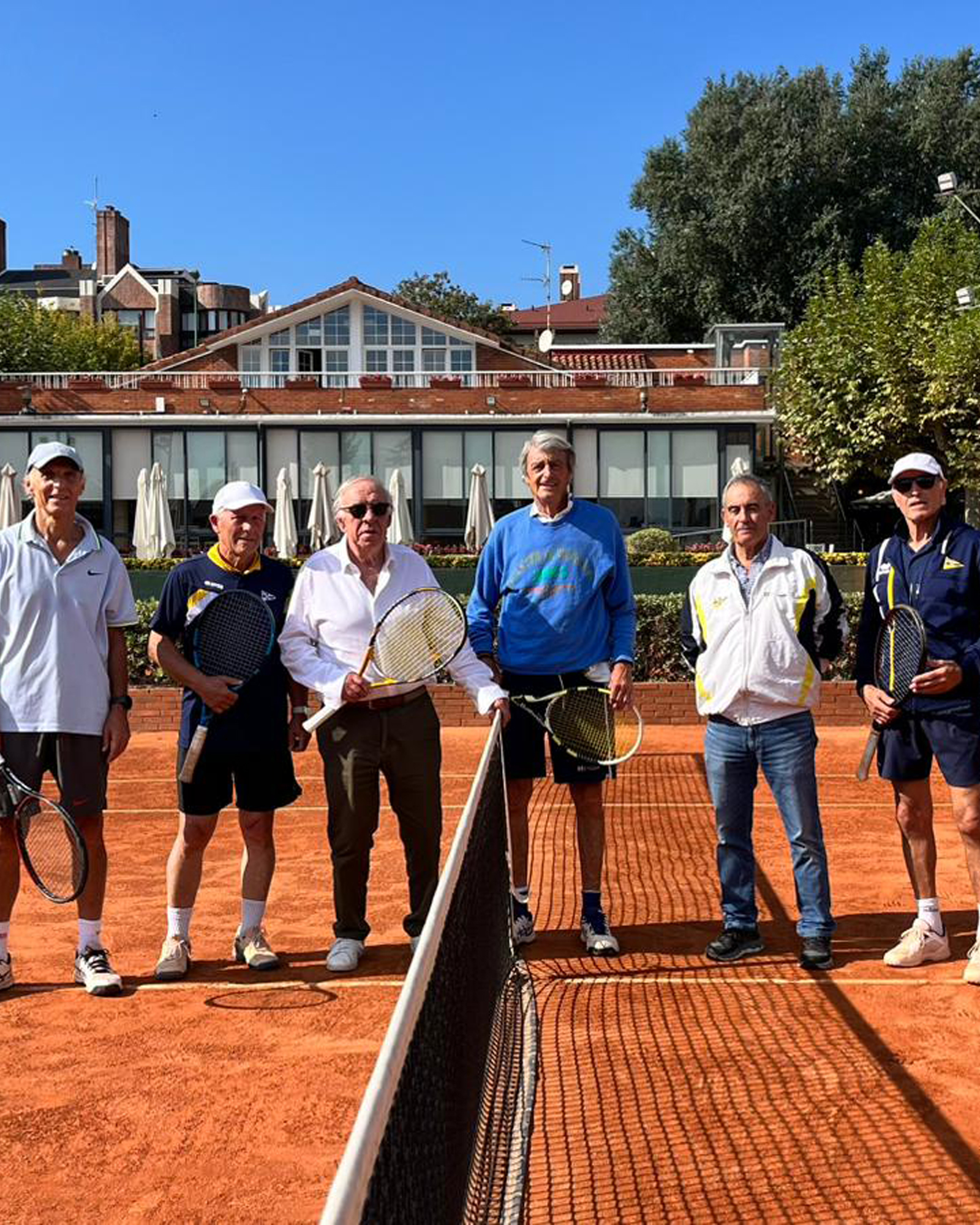 EL EQUIPO DE VETERANOS +70 DE TENIS, A SEMIFINALES DEL CTO. DE ESPAÑA ...